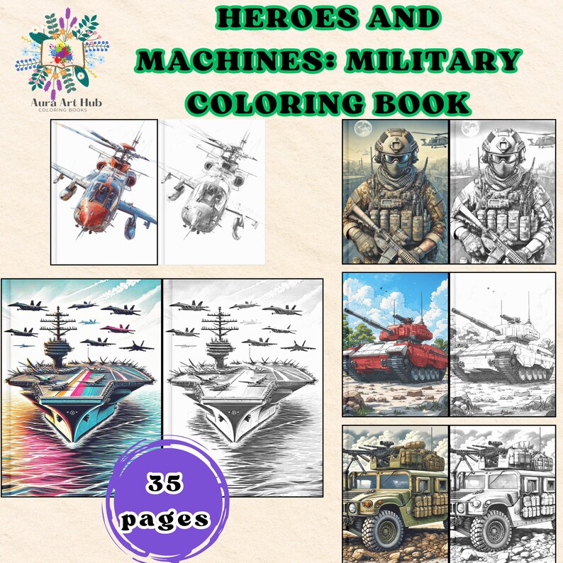 35 Machines Military Coloring Page, Adults Coloring Pages, Cute Kids ...