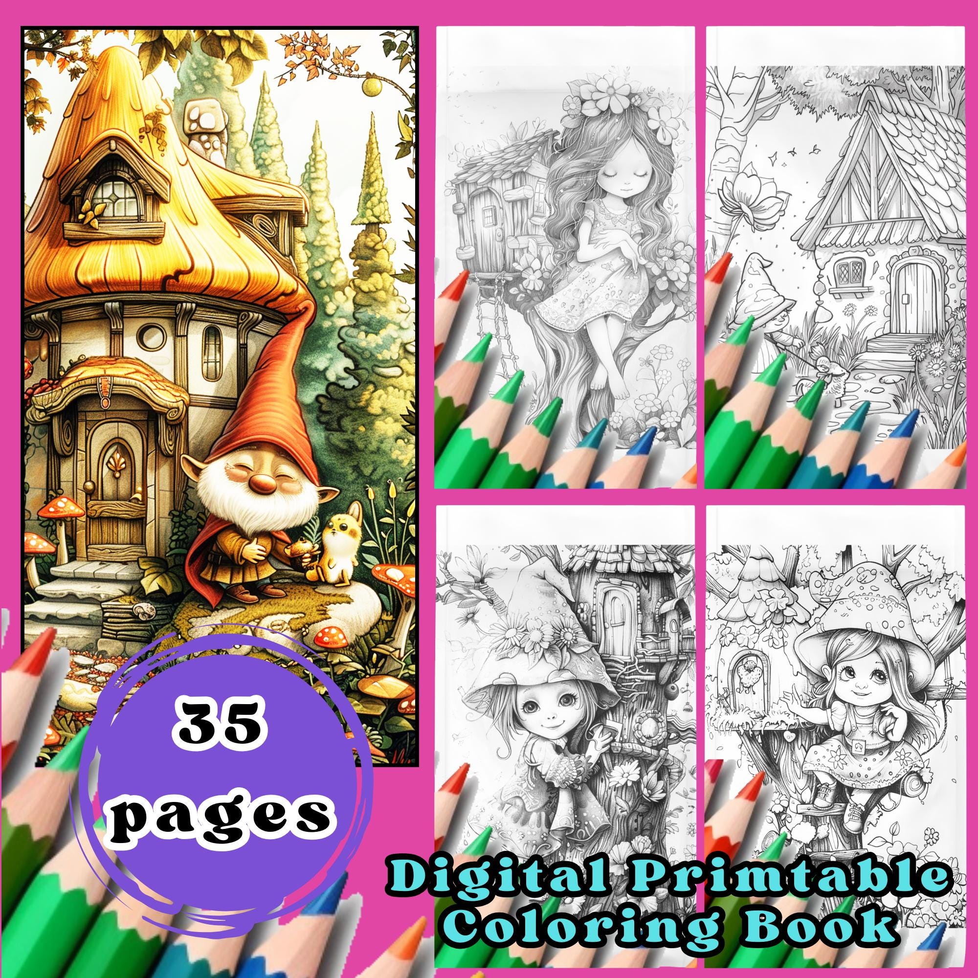 35 Elven Coloring Pages, Art Theapy Coloring Pages, Fairy Coloring ...