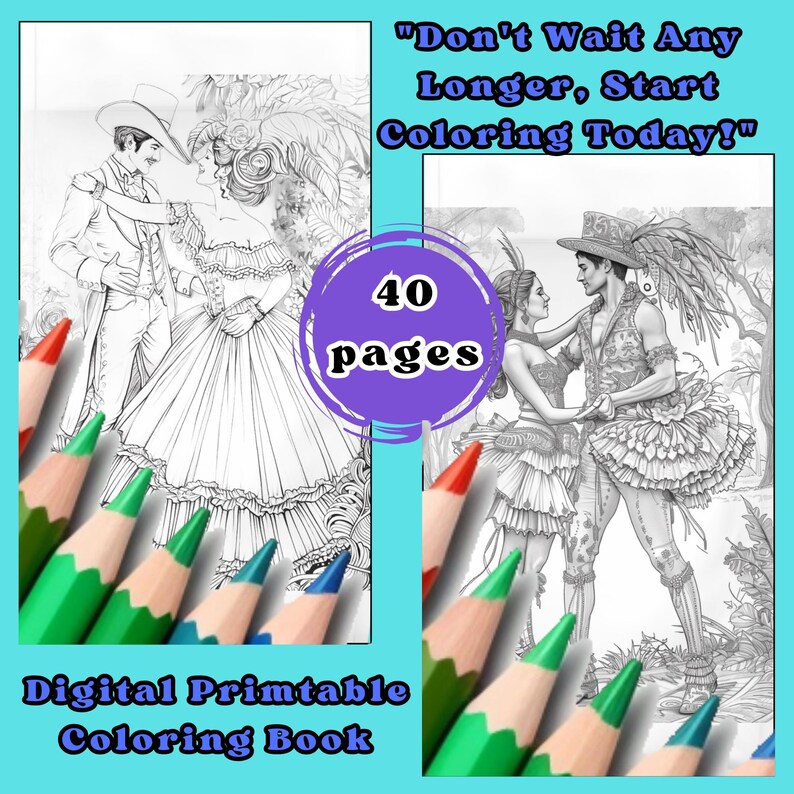 40 Dances World Coloring Pages, Kids Dance Coloring Pages, Art Therapy ...