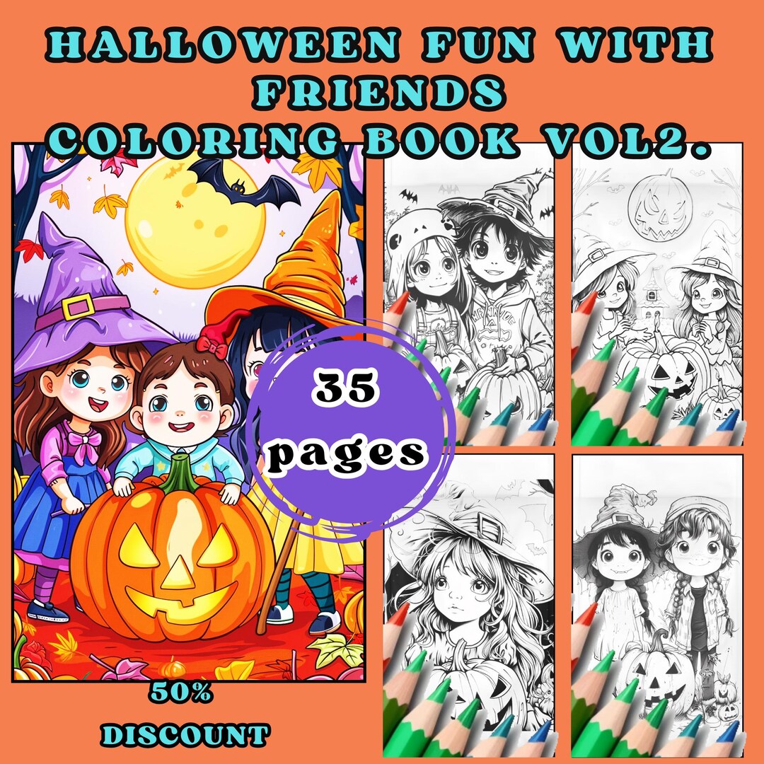 35 Friends' Halloween Coloring Pages, Horror Coloring Pages, Haunted ...