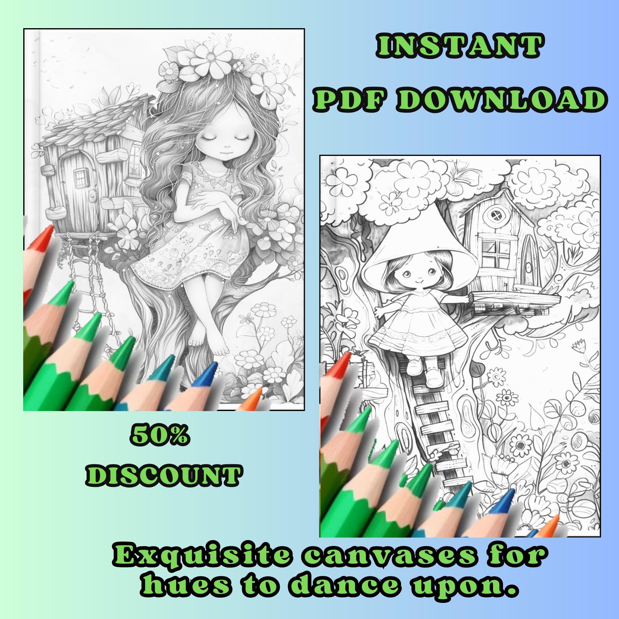 35 Elven Coloring Pages, Art Theapy Coloring Pages, Fairy Coloring ...