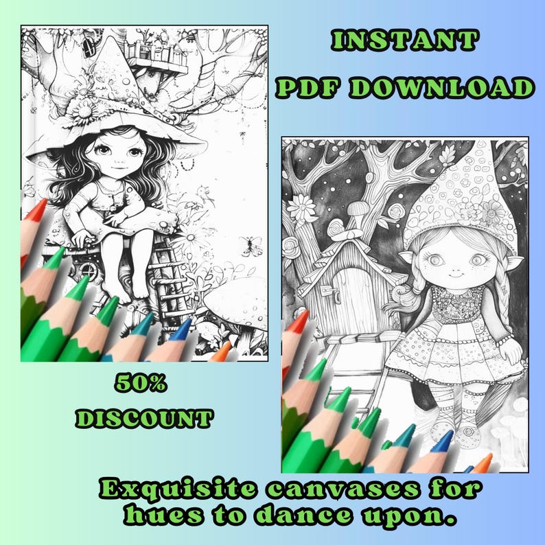 35 Elven Coloring Pages, Art Theapy Coloring Pages, Fairy Coloring ...