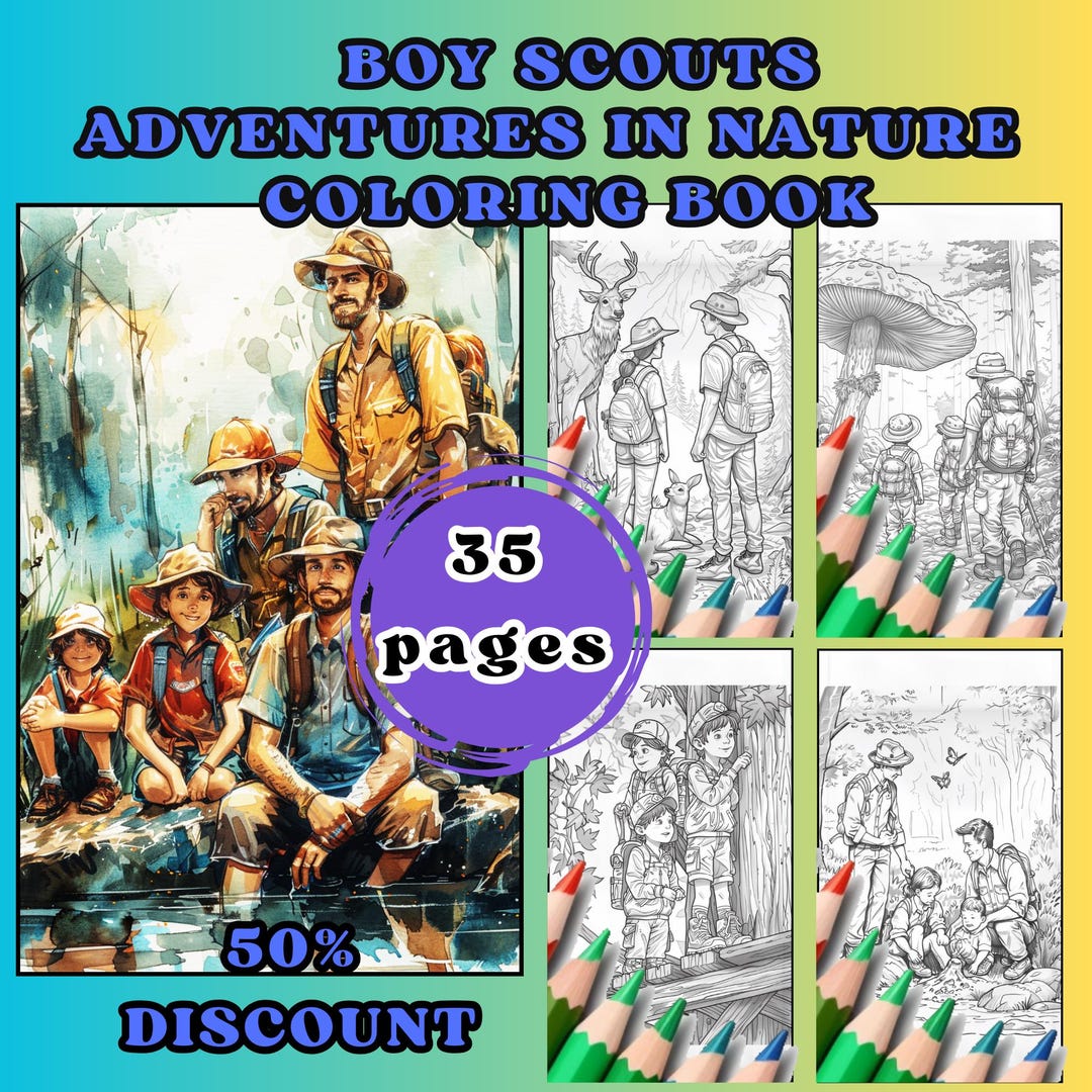 35 Boy Scouts Coloring Page, Adults Coloring Pages,for Kids Coloring ...