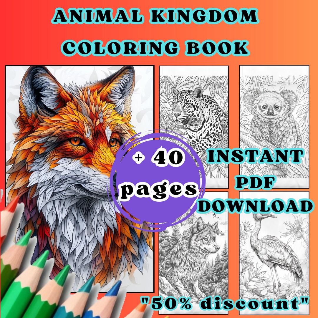 40 Animal Kingdom Coloring Pages, Coloring Pages With Animals, Anime ...