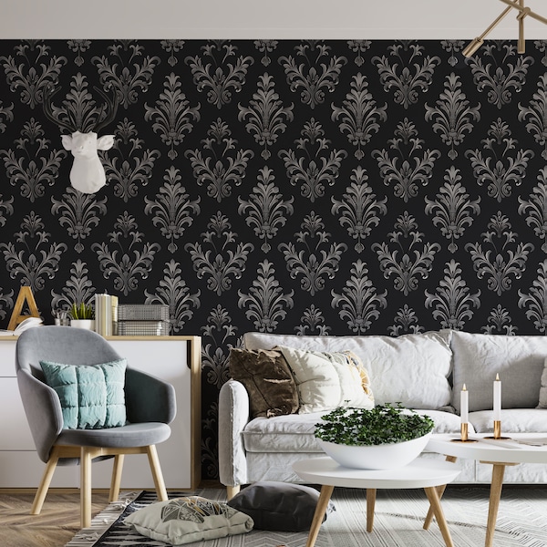 Damask Wall Decor - Etsy