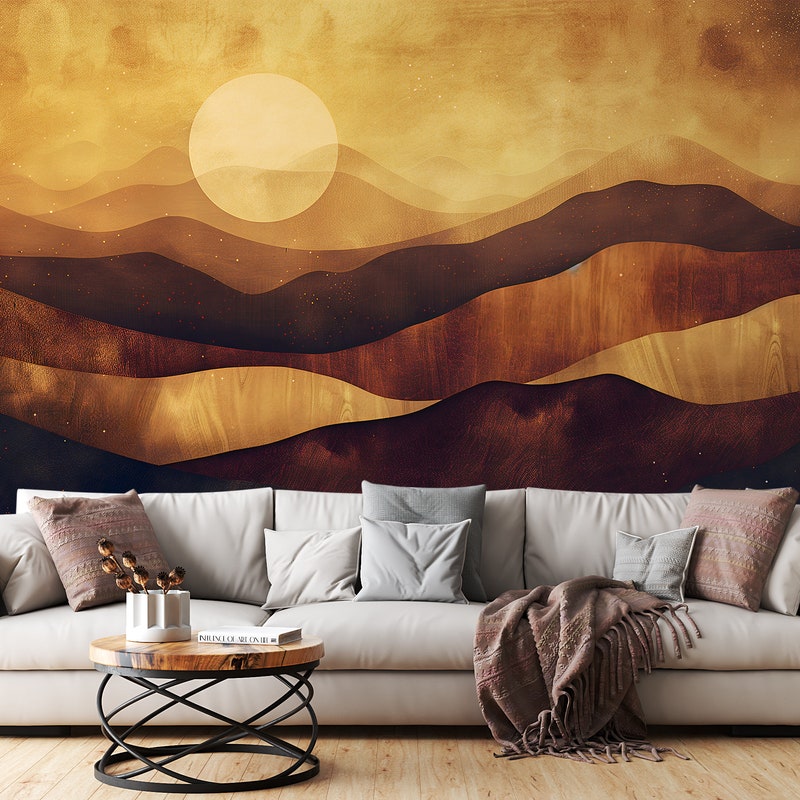 Sun Wall Mural - Etsy