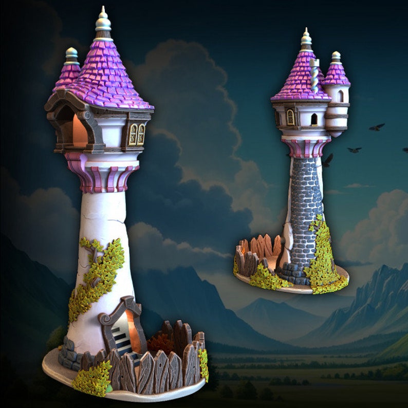 Rapunzel's Dice Tower | Dnd | Pathfinder | Tabletop Games ...