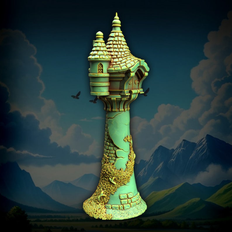 Rapunzel's Dice Tower | Dnd | Pathfinder | Tabletop Games ...