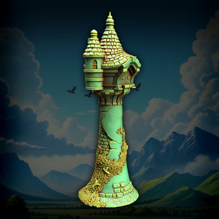 Rapunzel's Dice Tower | Dnd | Pathfinder | Tabletop Games ...