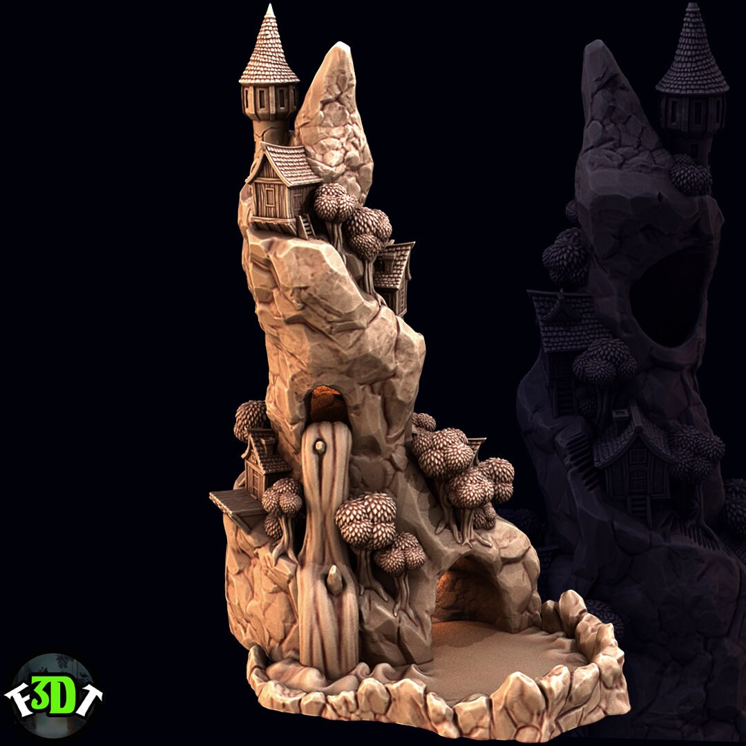 Mountain Village | Dice Tower | Dnd | Pathfinder | Tabletop Games ...