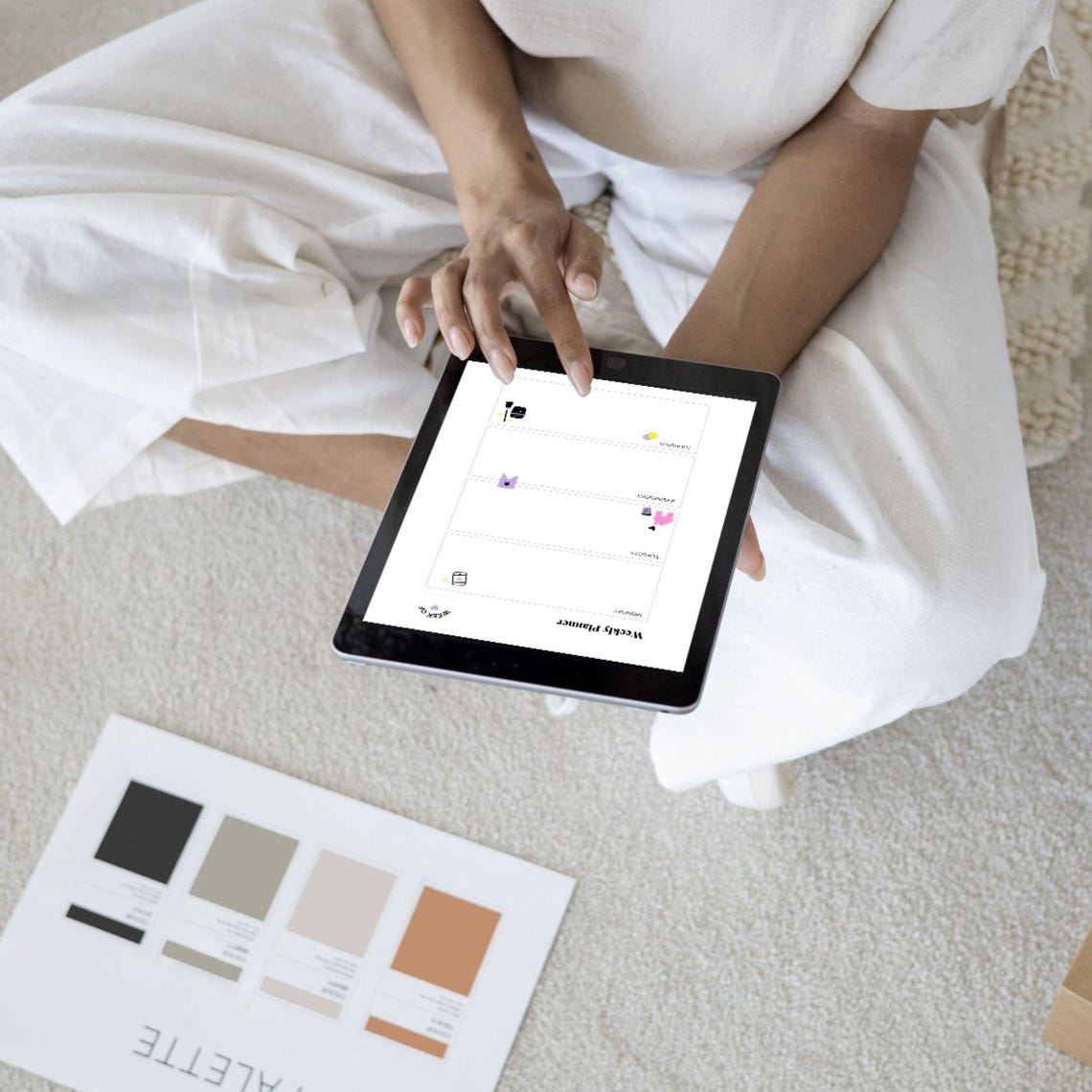 Mom Digital Planner,digital Life Planner,undated Planner for Moms,busy ...