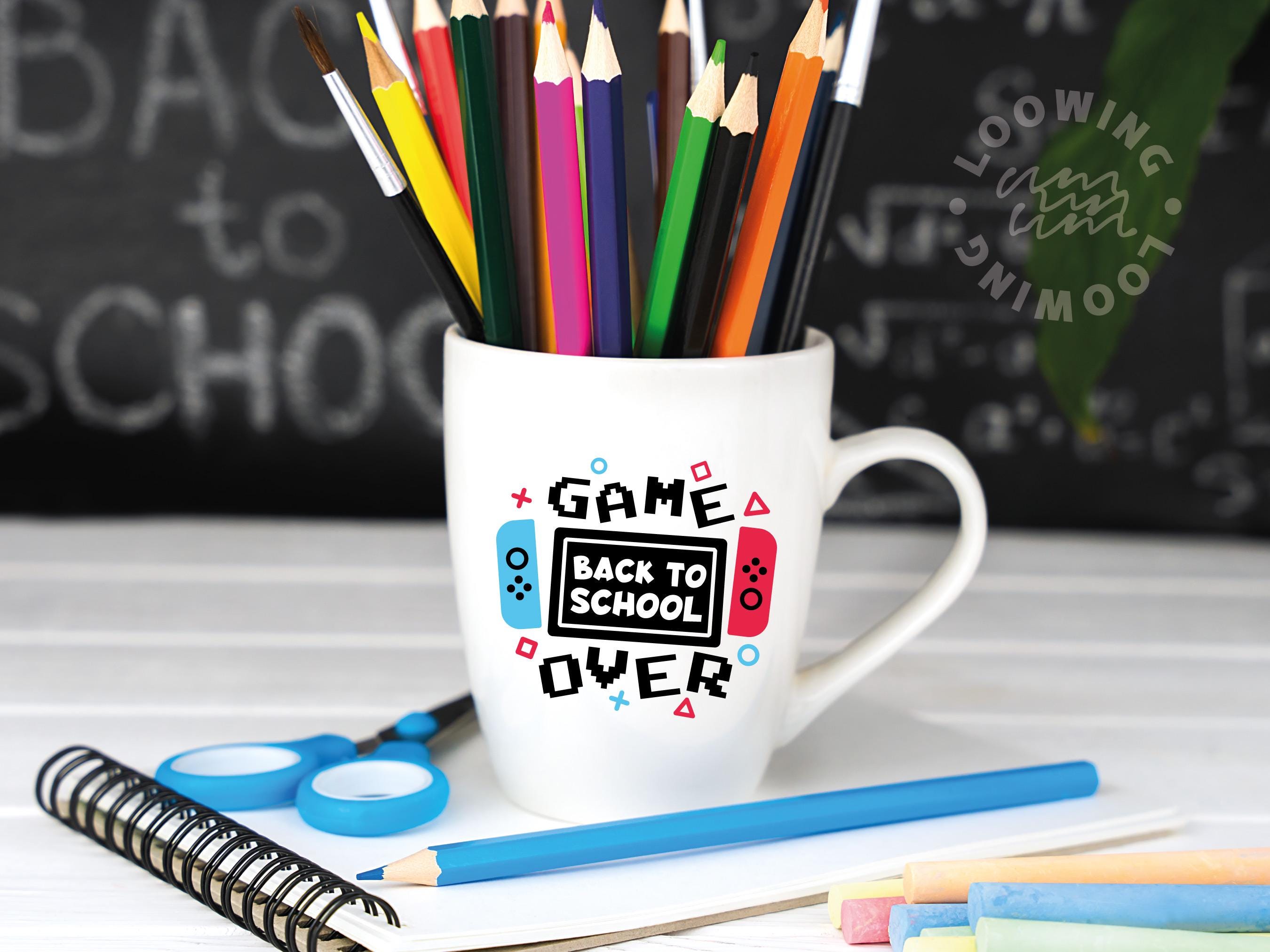 Game Over Back to School Svg, Png, Jpg, First Day of School Svg, Boy ...