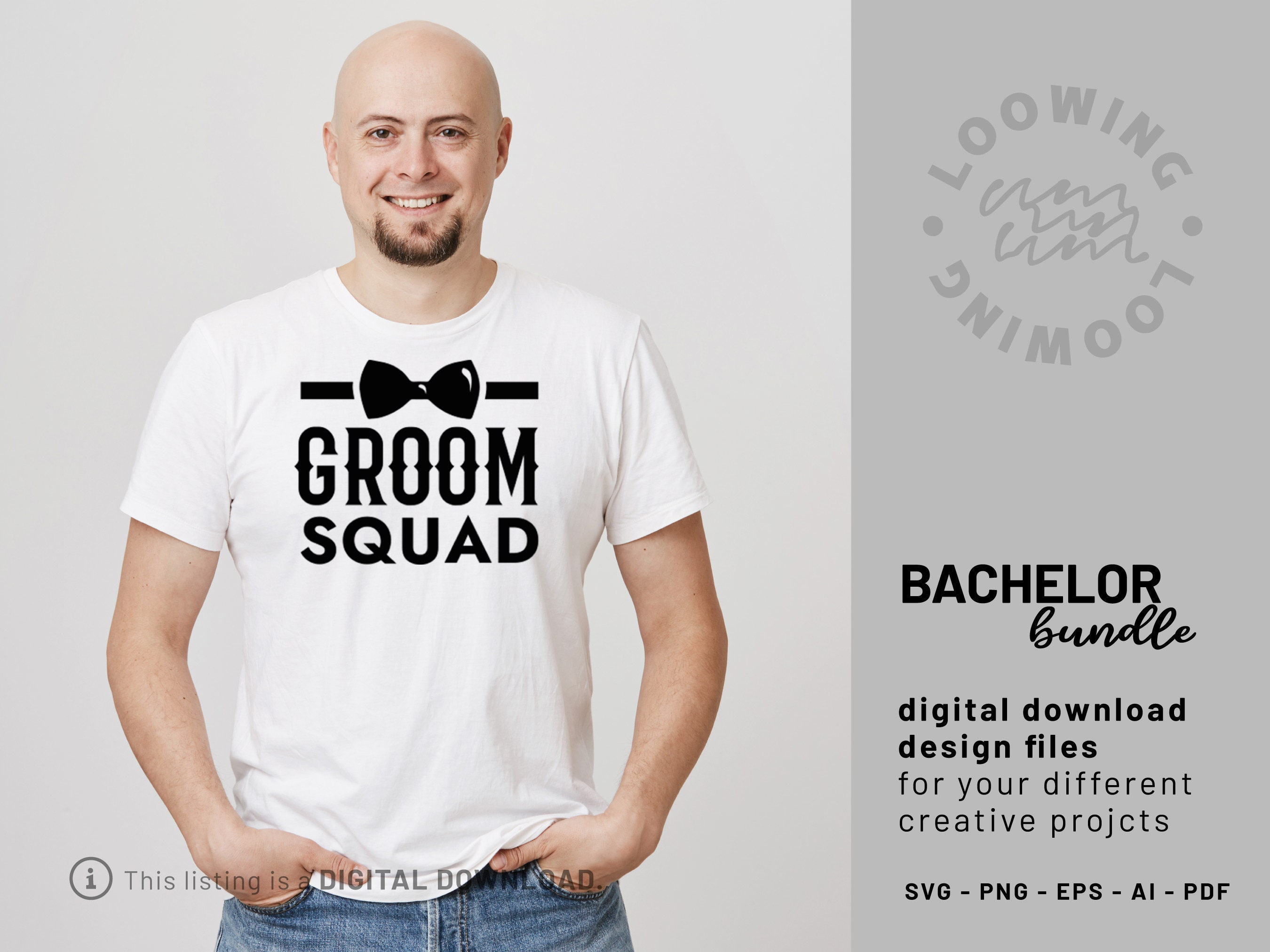 Bachelor Party SVG, Grooms Crew SVG, Groom Squad PNG, Groomsmen Svg ...