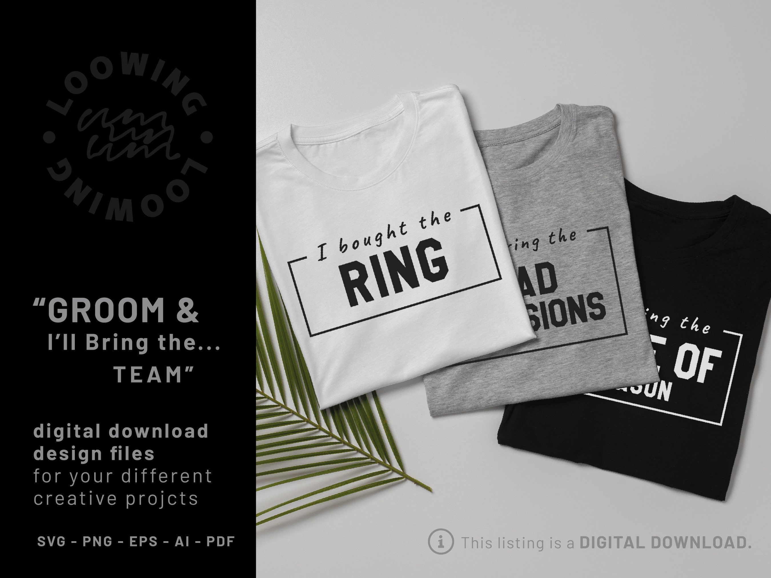 Groom Svg, Bachelor Team Svg, Wedding Svg, Groomsmen Svg, Bachelor ...