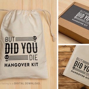 Party Hangover Kit PNG SVG, Instant Download Funny Hangover, Wedding ...