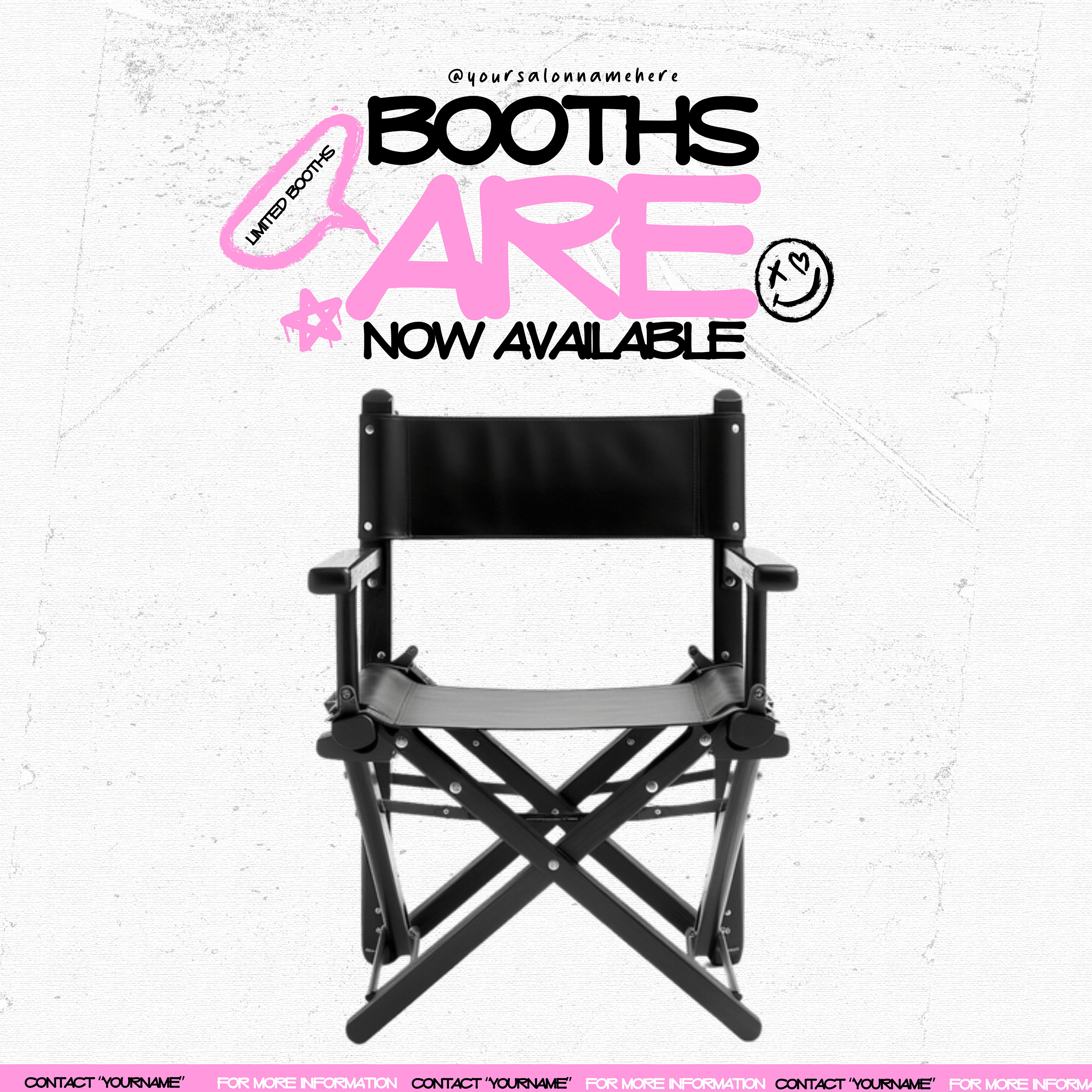 Booths for Rent Flyer, Booths Available Flyer, Booths Now Open Flyer - Etsy