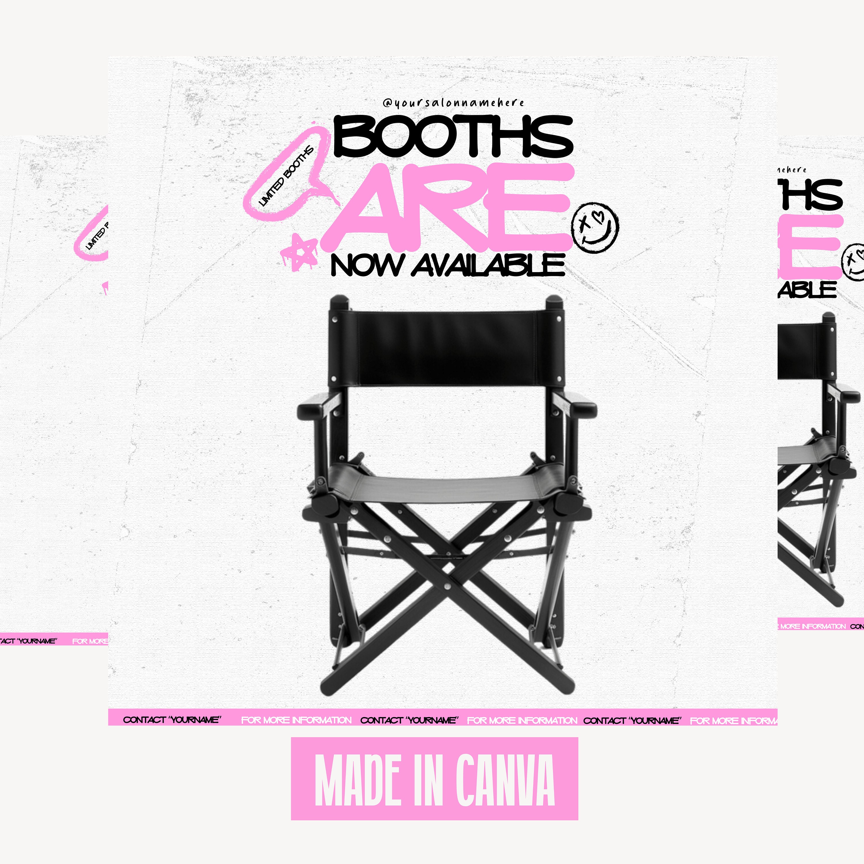 Booths for Rent Flyer, Booths Available Flyer, Booths Now Open Flyer - Etsy