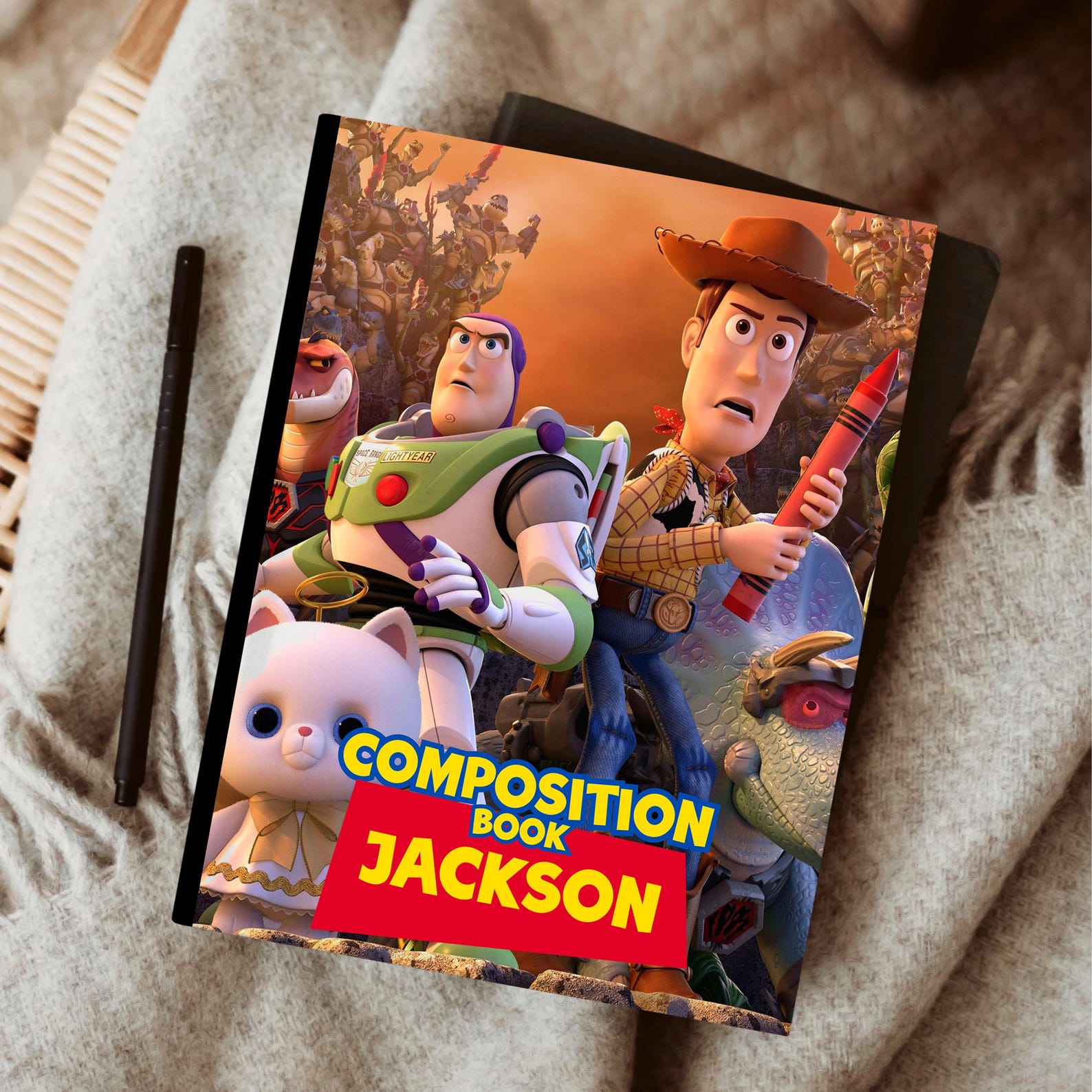 28 Composition Notebook Covers Bundle, Printable Back to School Canva ...