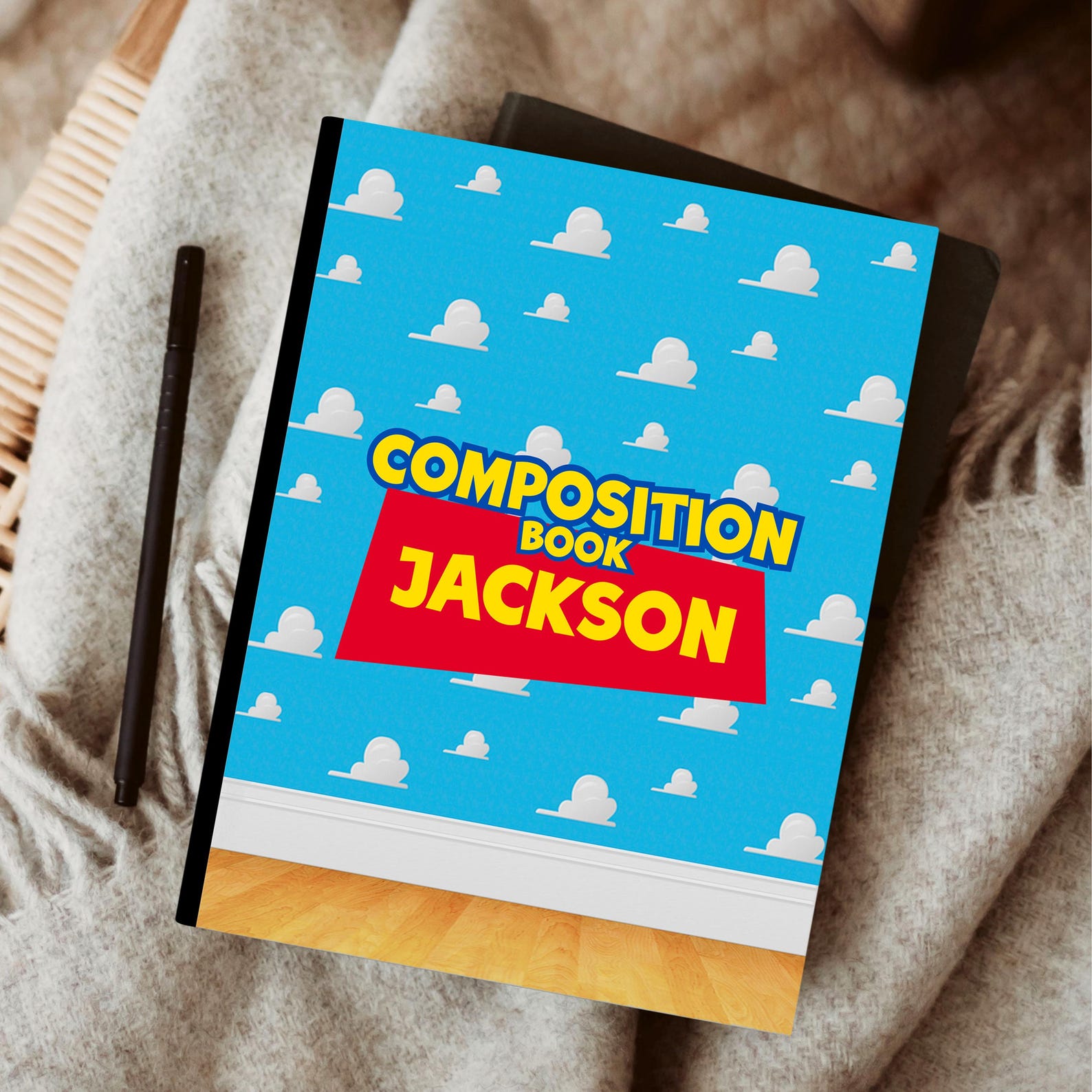 28 Composition Notebook Covers Bundle, Printable Back to School Canva ...