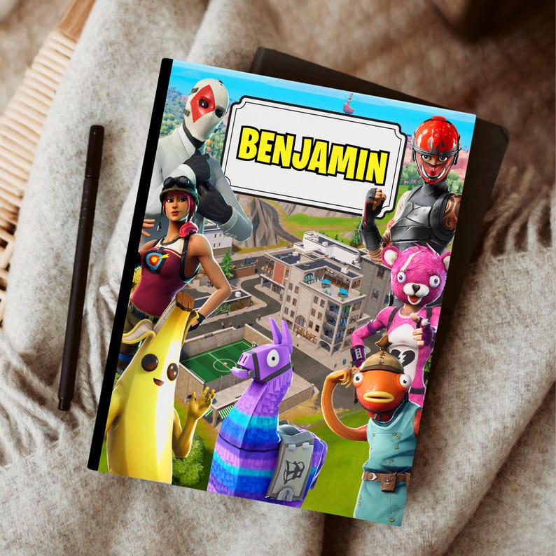 15 Videogame Composition Notebook Covers Bundle, Printable Back to ...