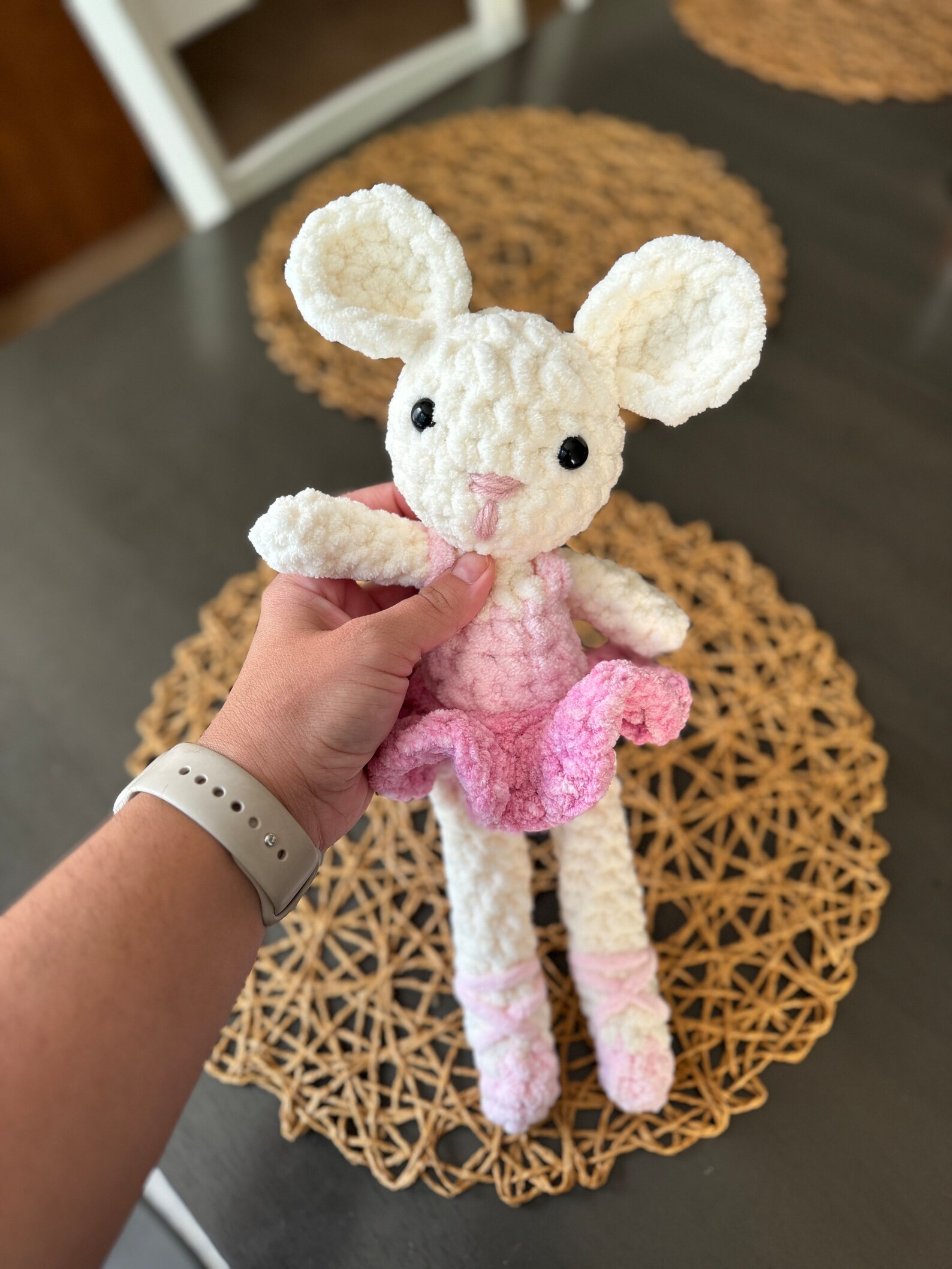 Crochet Ballerina Mouse - Etsy
