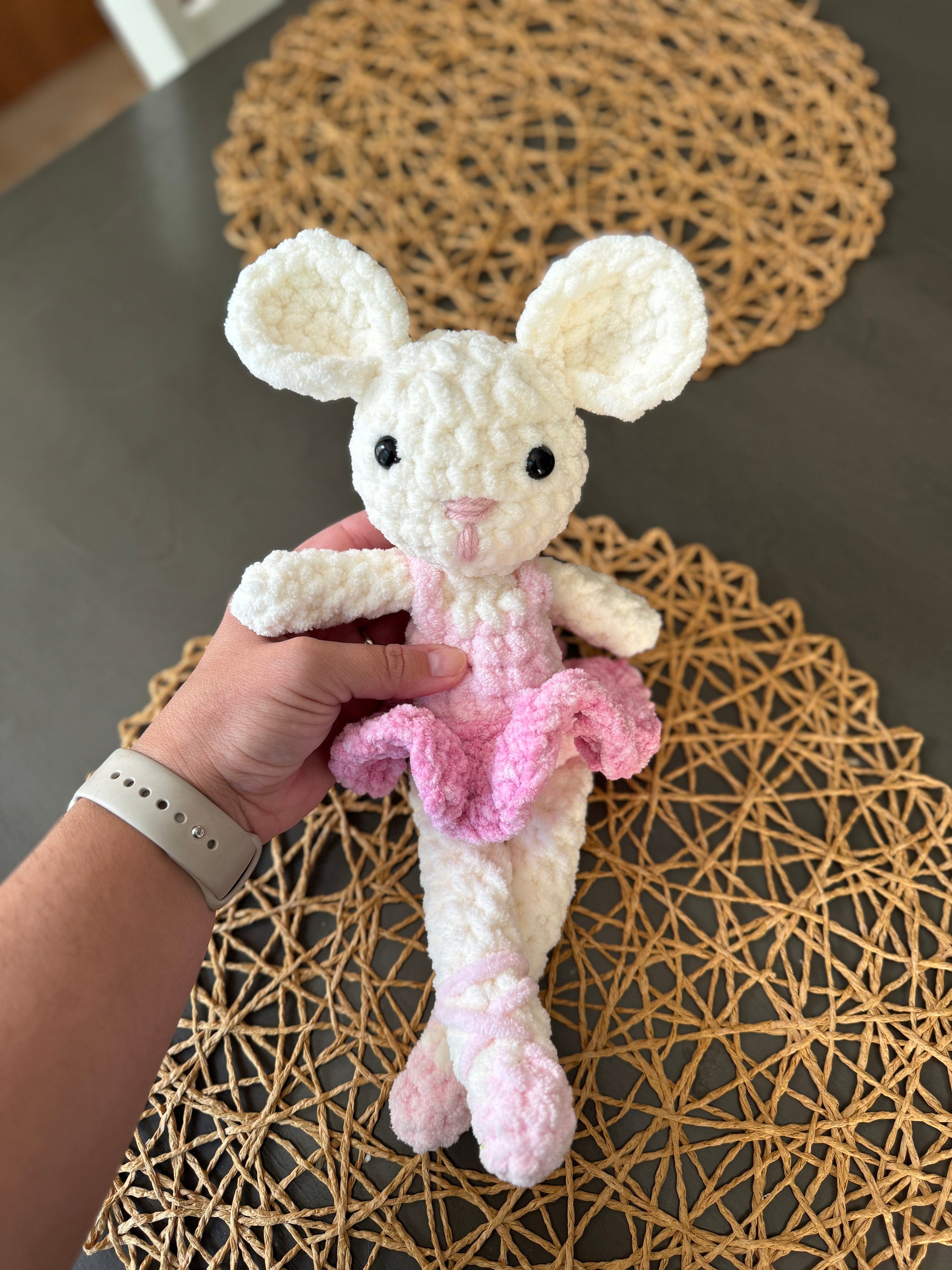 Crochet Ballerina Mouse - Etsy