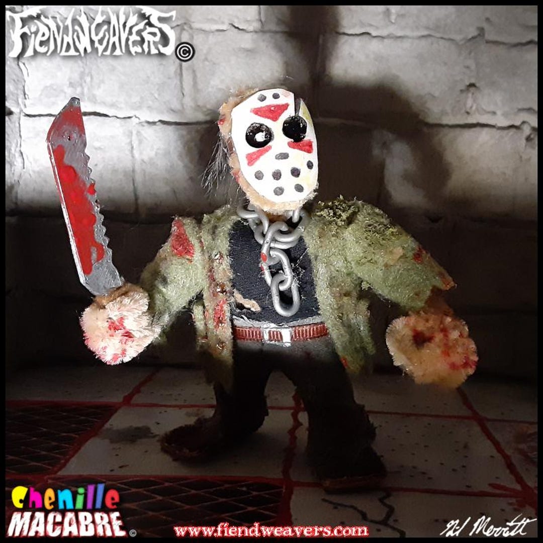 JASON VOORHEES (friday the 13th) Pipe Cleaner Figure - Etsy