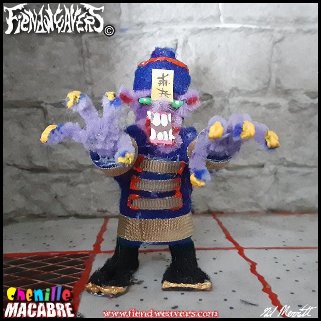 JIANGSHI (chinese Vampire) Pipe Cleaner Figure - Etsy