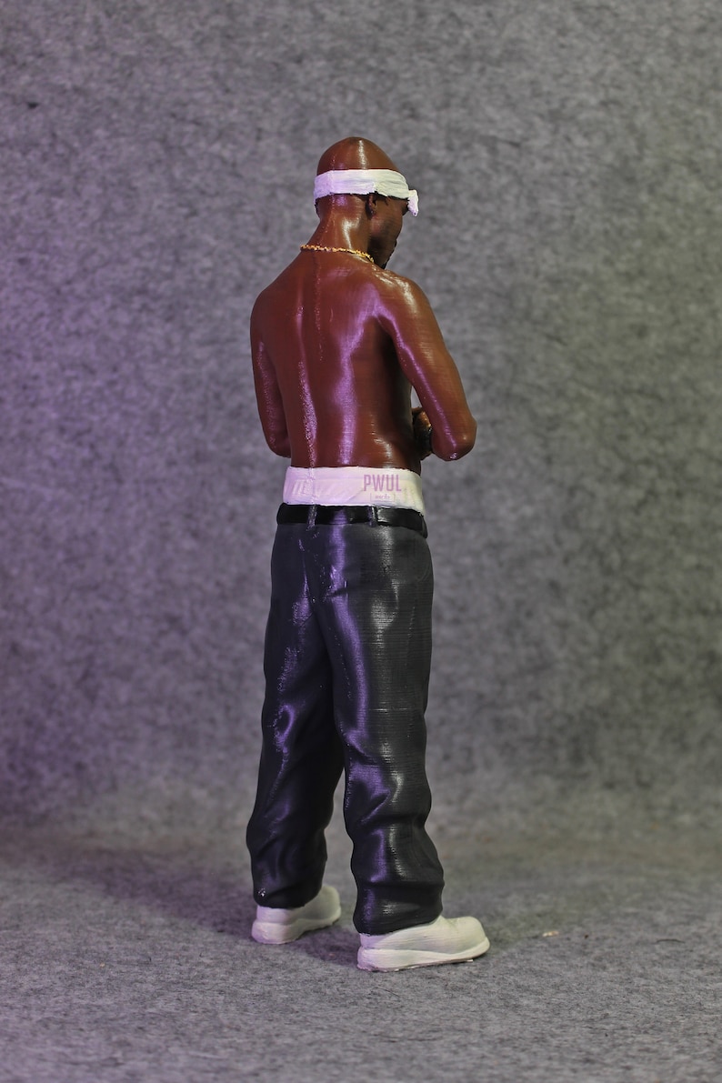 Tupac Amaru Shakur 2pac Bust Statue Action Figure Desktop Decoration - Etsy