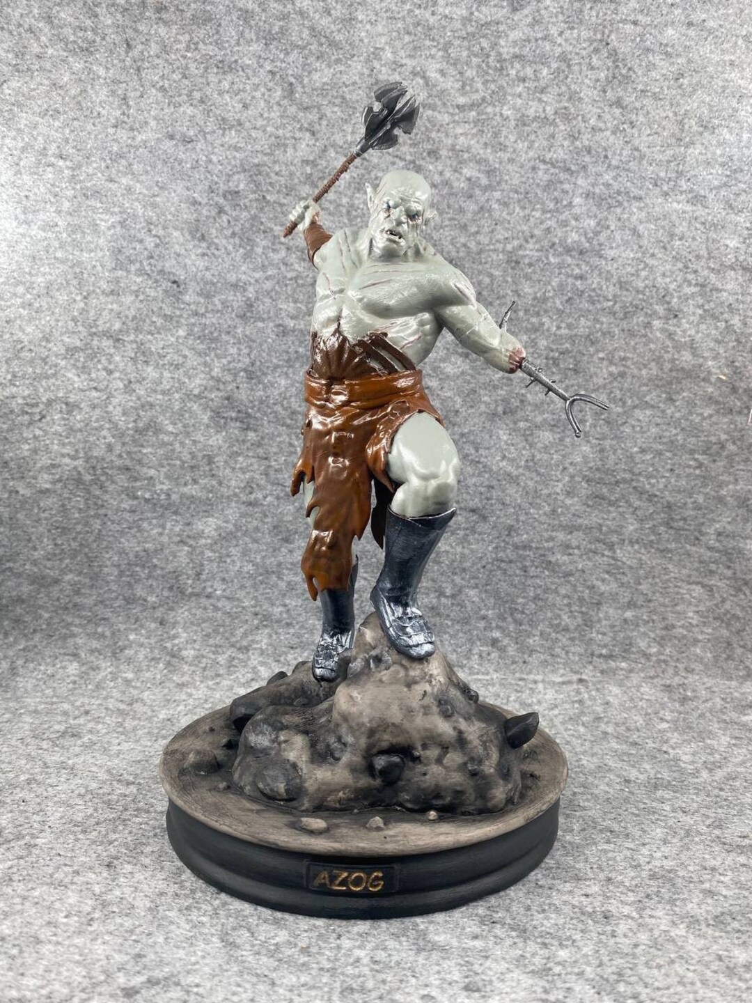Azog Goblin 30 Cm LOTR Bust / Action Figure Desktop Decoration - Etsy