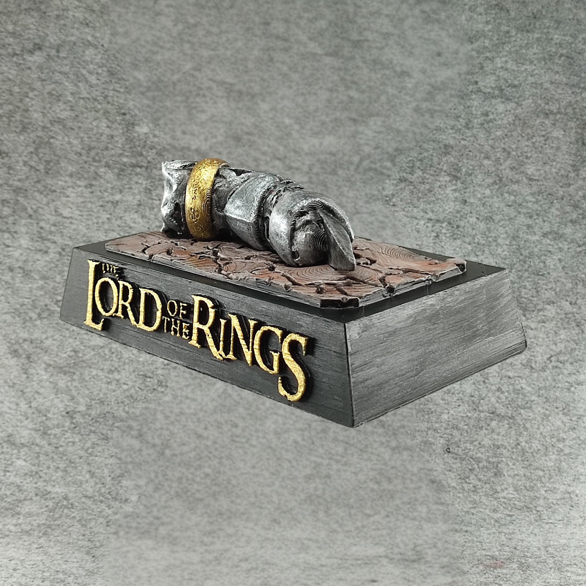 The Lord of the Rings Sauron's Finger With One Ring Replica 3D Printed ...