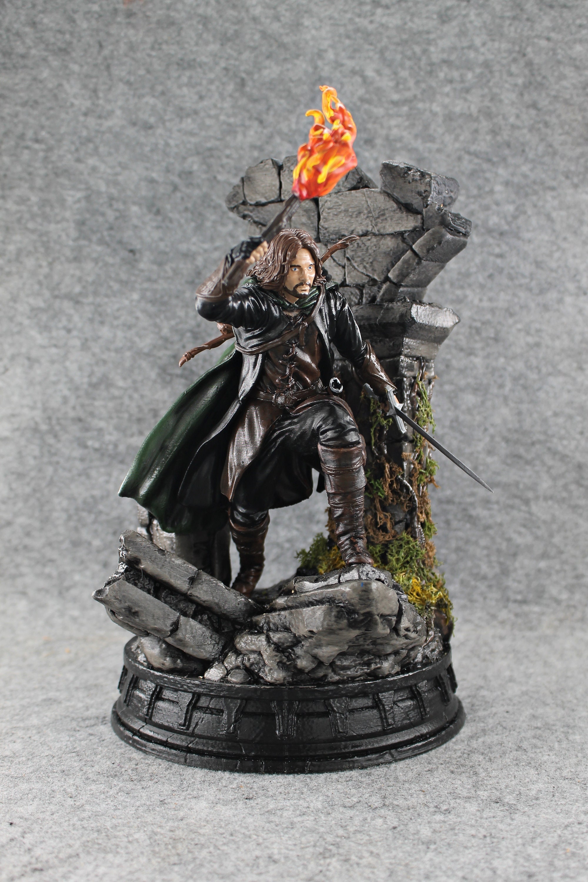 Aragorn LOTR 26 Cm Diorama Action Figure Desktop Decoration - Etsy