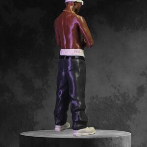Tupac Amaru Shakur 2pac Bust Statue Action Figure Desktop Decoration - Etsy