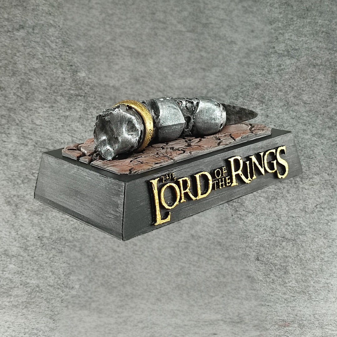 The Lord of the Rings Sauron's Finger With One Ring Replica | 3D ...