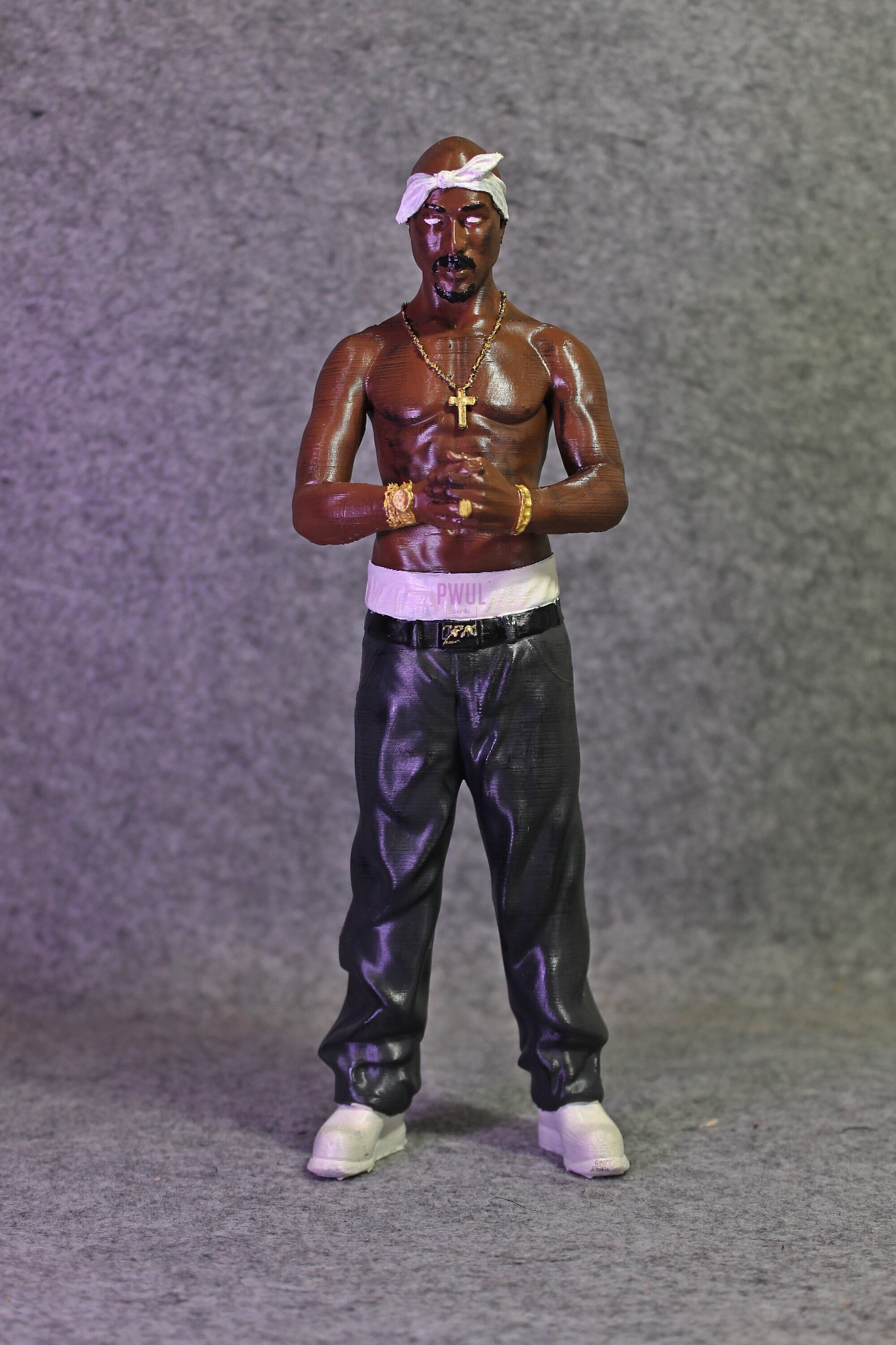 Tupac Amaru Shakur 2pac Bust Statue Action Figure Desktop Decoration - Etsy