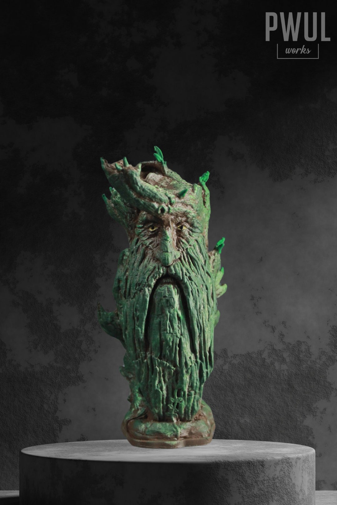 Treebeard LOTR Lord of the Rings Bust Action Figure Statue Desktop ...