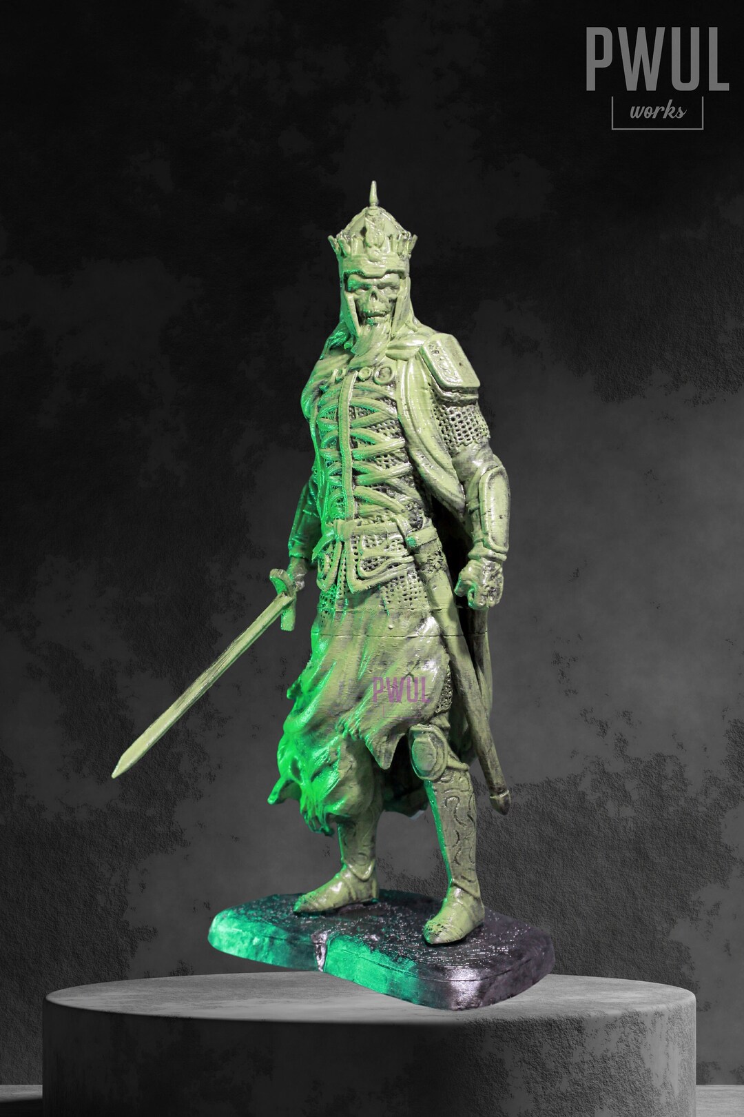 Lich King Statue: Lord of the Rings 30 Cm - Etsy