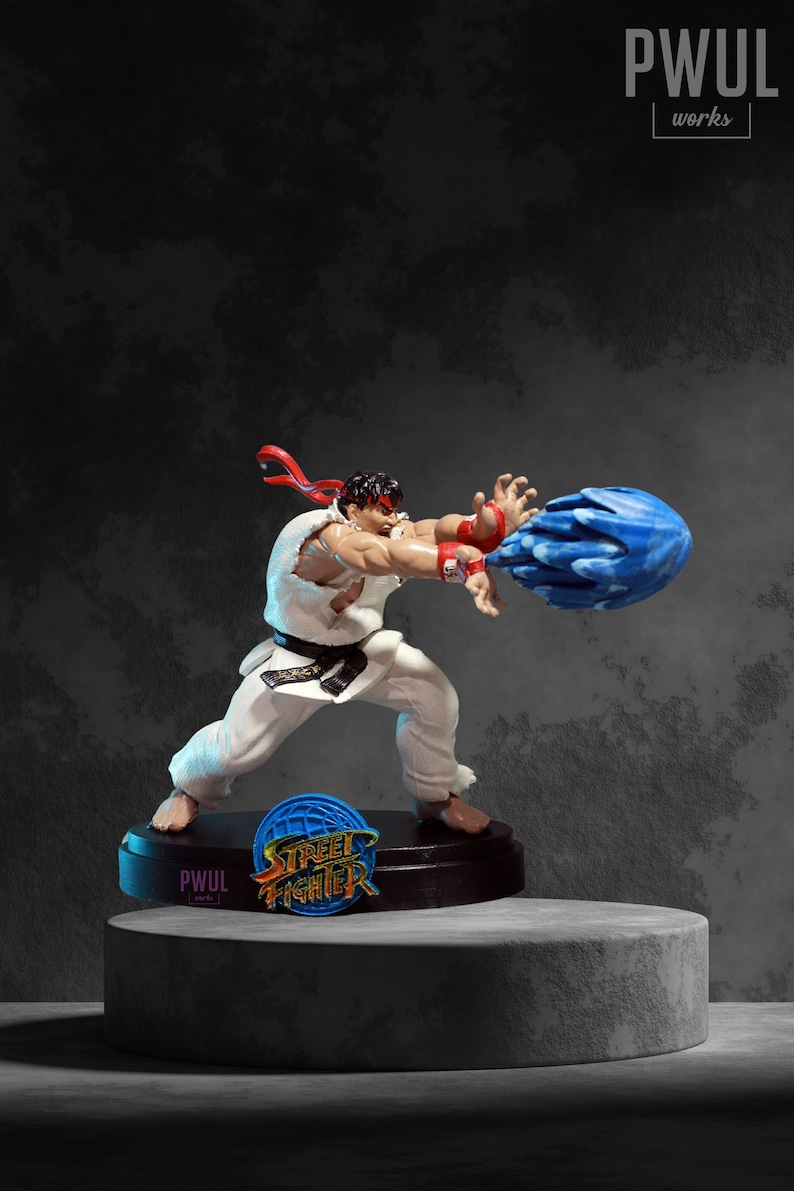 Ryu Street Fighter Bust / Action Action Figure Desktop Decoration - Etsy