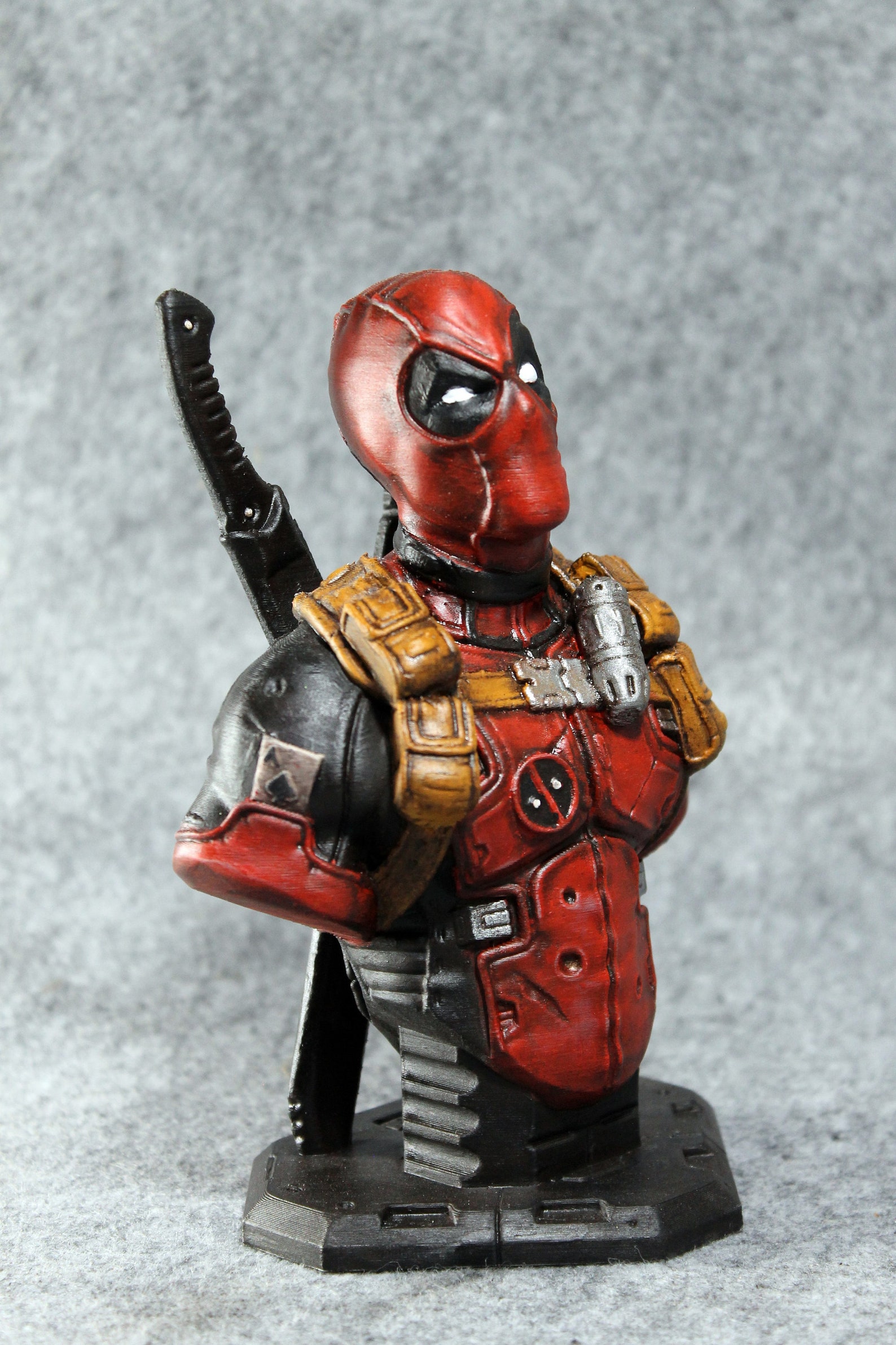 Deadpool Bust / Action Figure Desktop Decoration - Etsy