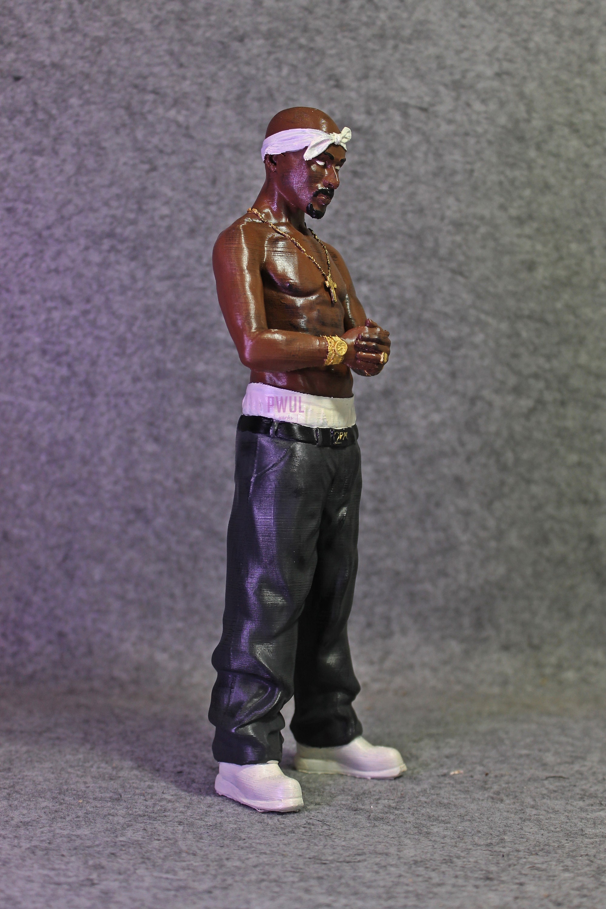 Tupac Amaru Shakur 2pac Bust Statue Action Figure Desktop Decoration - Etsy