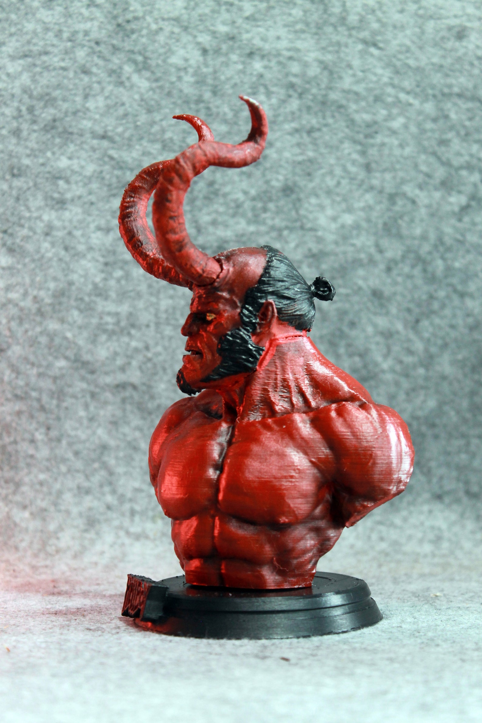 Hellboy Bust / Action Figure Desktop Decoration - Etsy