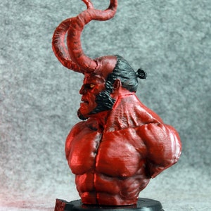 Hellboy Bust / Action Figure Desktop Decoration - Etsy
