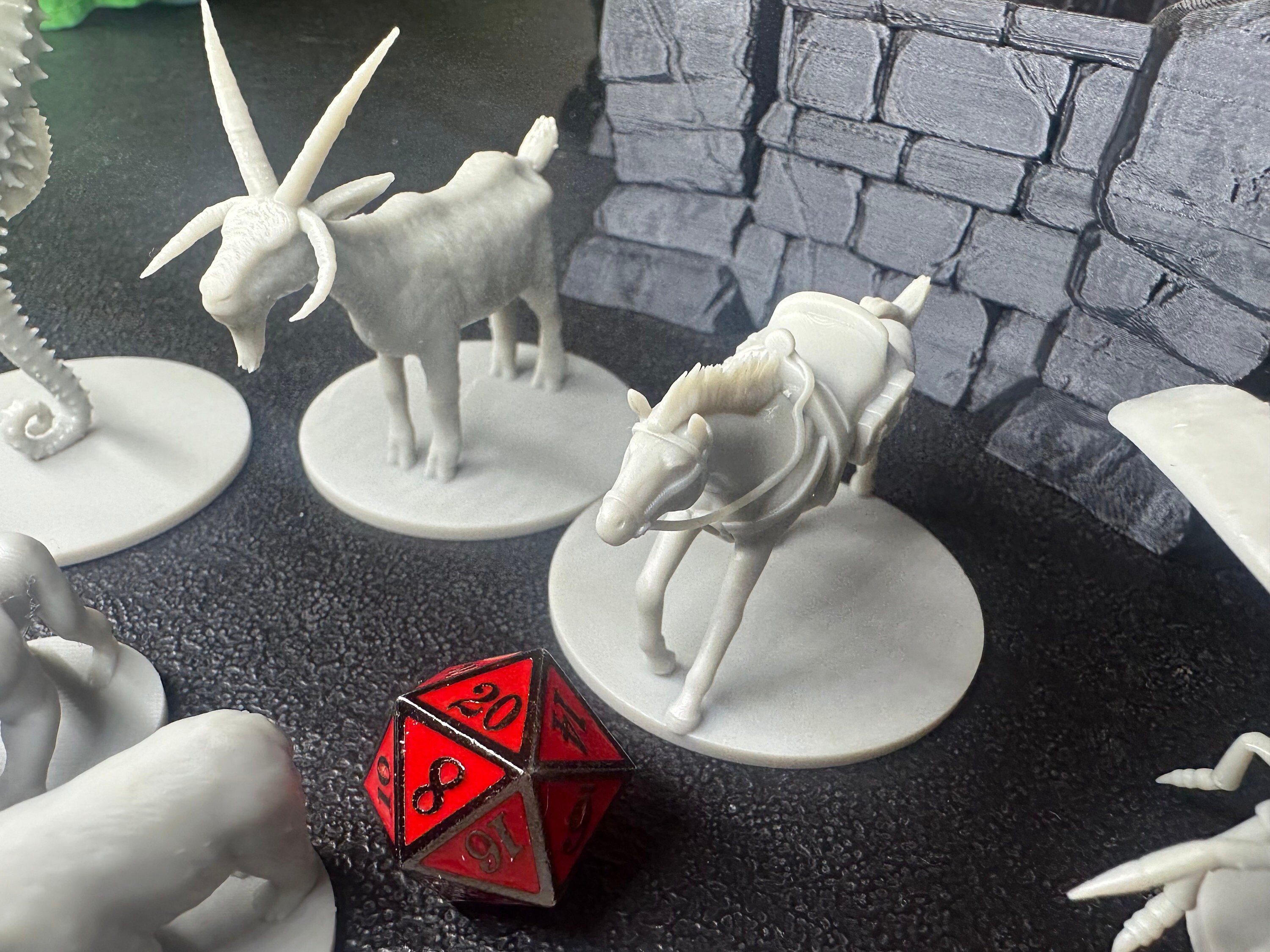 CR 1/2 Druid Wild Shapes 3D Printed Miniatures - Etsy