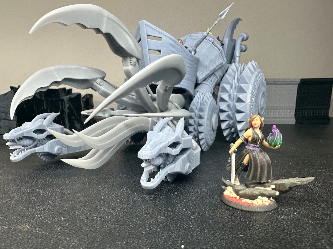 Rolling Demon Grinder 3D Printed Infernal War Machine - Etsy