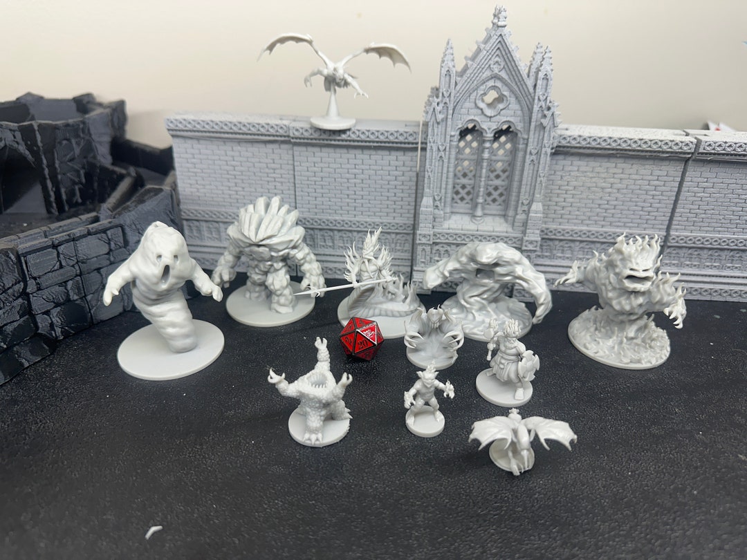 Elemental Miniatures for Conjure Elemental - Etsy