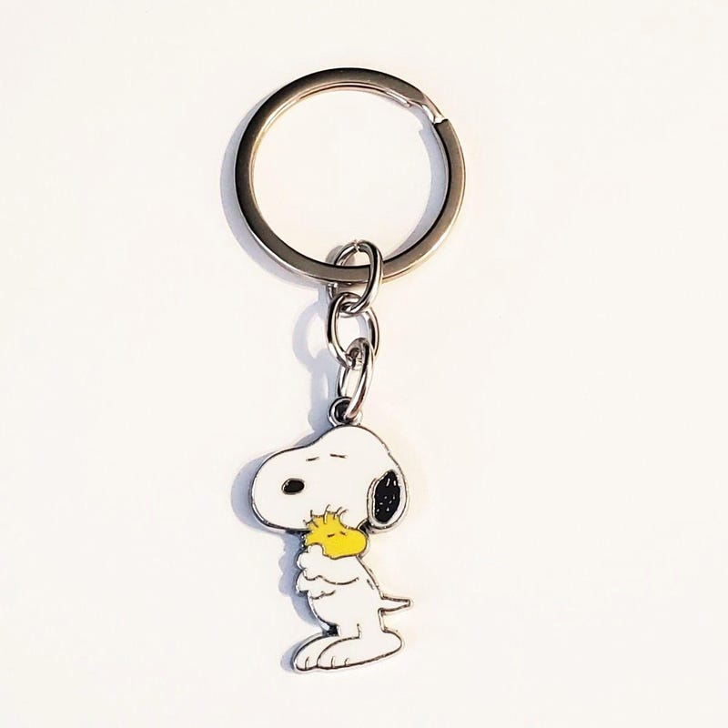 Snoopy Silver Purse Charm - Etsy