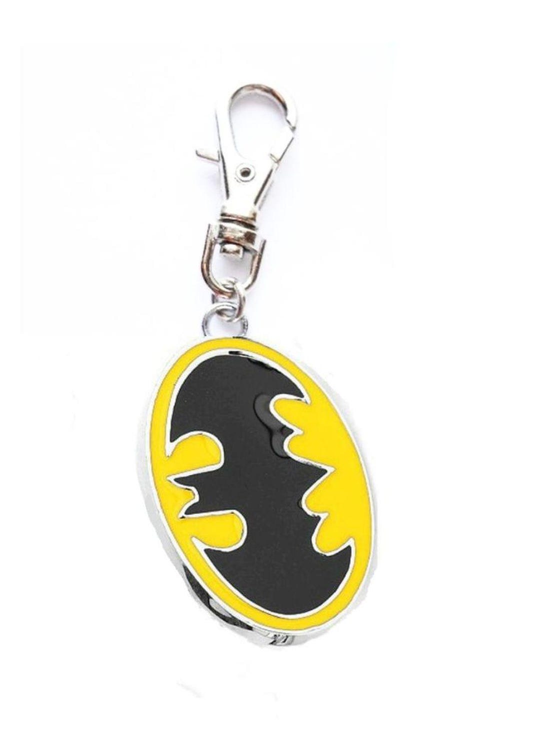 BAT CHARM Cartoon Super Hero Zipper Pull for Purse Bag Wallet Backpack ...