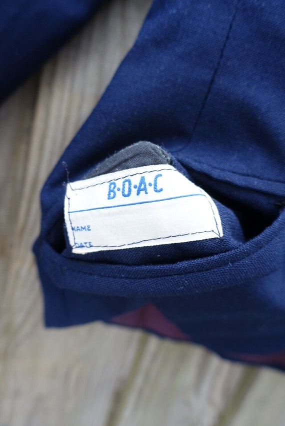 Vintage 1960s BOAC Cabin Crew STEWARDESS Uniform Jack… - Gem