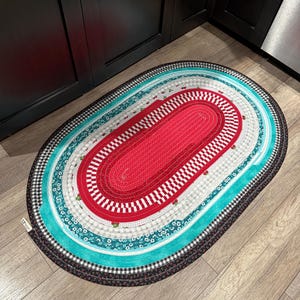 Jelly Roll Rug Apox. 30x44 MADE TO ORDER Contact Me Before Purchase ...