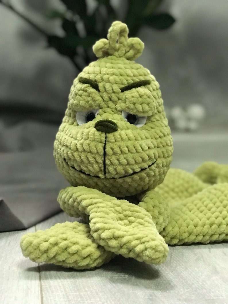 Patrón de crochet grinch - Etsy España